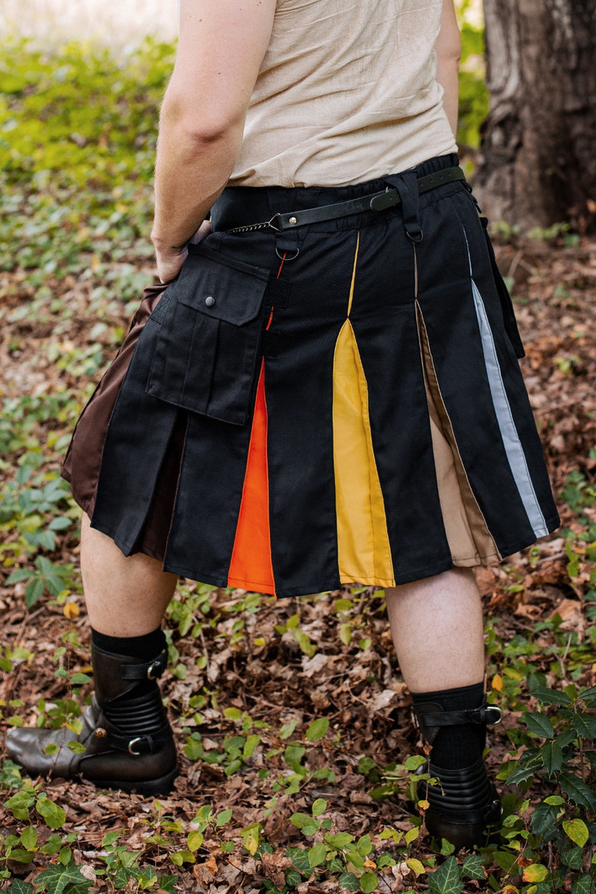 Bear Pride Cargo Kilt – 23-Inch Drop | LGBT Pride | Cotton Canvas ...